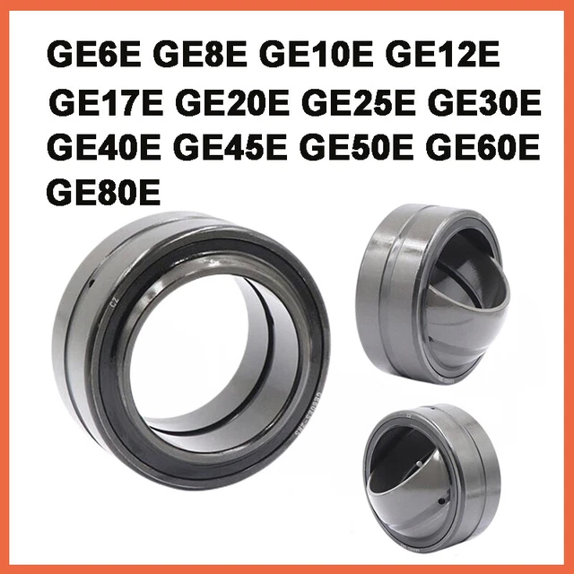 SPHERICAL BUSHING PLAIN Radial Bearing GE6/8/10/15/12/17/20/25/30/40/45 ...