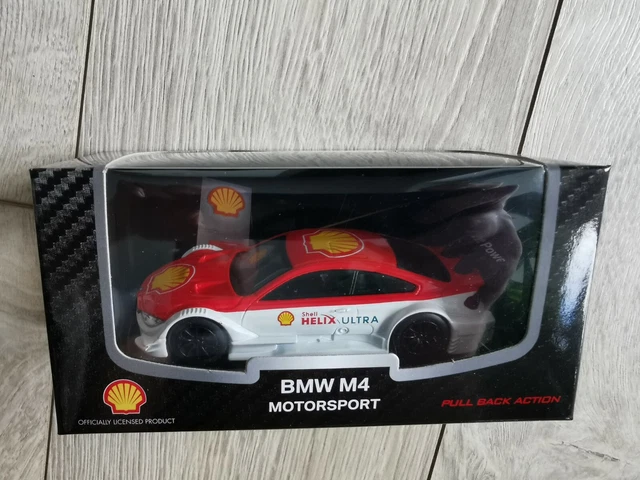 BMW M4 MOTORSPORT DTM SHELL Modellauto mit Rückzugmotor 1:43 ...