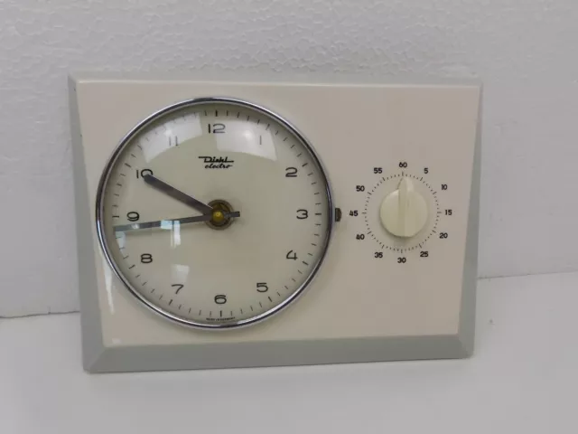 DIEHL ELECTRO KÜCHENUHR Keramik Kurzzeitmesser Junghans Quartz W756 ...
