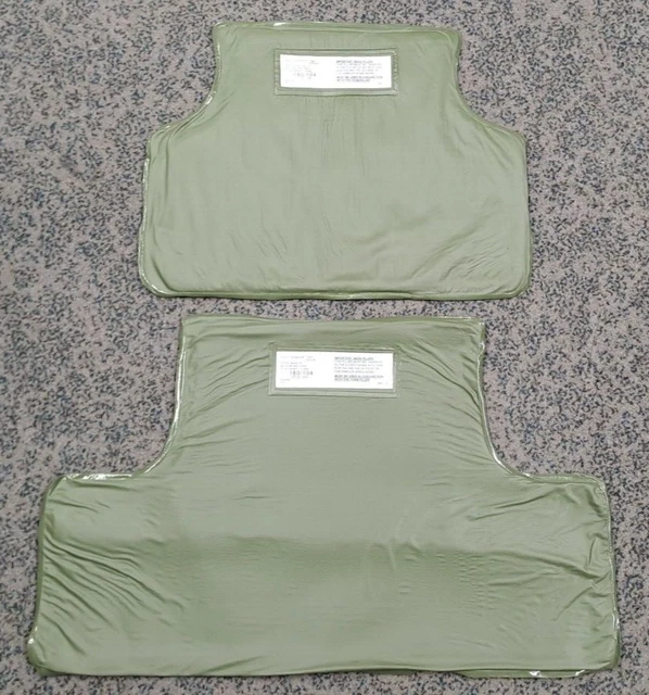 RARE VINTAGE BRITISH Army Military Trials Ballistic Body Armour Set ...