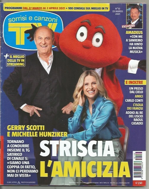 Rivista Settimanale Sorrisi E Canzoni Tv N 12 23 Marzo 2021 Gruppo
