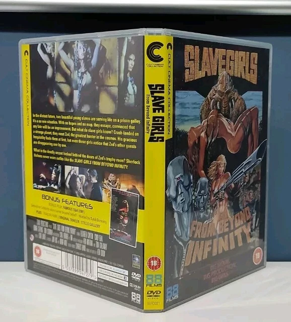 SLAVE GIRLS FROM Beyond Infinity DVD 88 Films Cult Cinema Collection ...