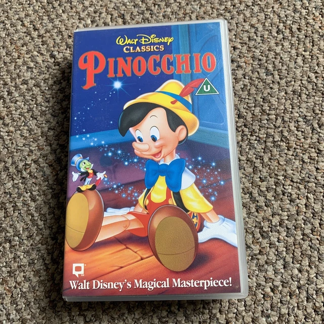 Disney Classics Pinocchio Vhs £500 Picclick Uk