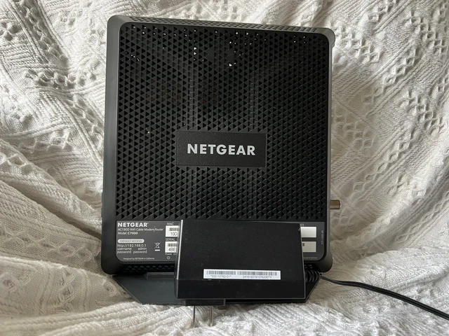 NETGEAR NIGHTHAWK AC1900 C7000 Wireless-Wi-Fi Modem Router Spectrum ...