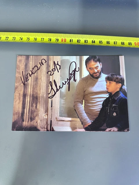 FOTO PICTURE PHOTO Attore Striano Autografata Signed No Maglia Shirt ...