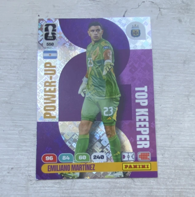 PANINI WORLD CUP fifa 2026 Emiliano Martinez argentina card #550 insert ...