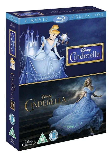 CINDERELLA 2 MOVIE Collection (Blu-ray) Cinderella (1950) / Cinderella ...
