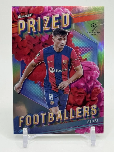 2023-24 MEILLEURS FOOTBALLEURS UEFA Pedri Prised Fusion Rouge/Rose FC ...