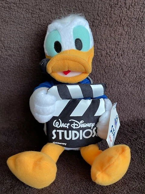 DISNEYLAND PARIS WALT Disney Studios Director Donald Duck Soft Plush ...