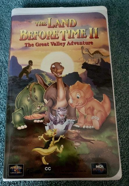 THE LAND BEFORE Time II: The Great Valley Adventure (VHS, 1994 ...