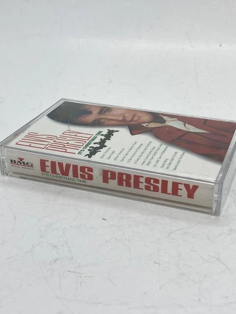 ELVIS PRESLEY IT'S Christmas Time Cassette Tape BMG Records 3 £5.35 ...