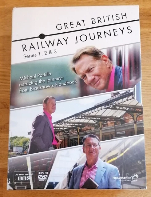DVD - MICHAEL Portillo Great British Railway Journeys Complete Series 1 ...