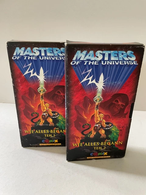 MASTERS OF THE Universe Wie alles begann Teil 1 und 2 auf VHS (B007) EUR 20,00 - PicClick FR