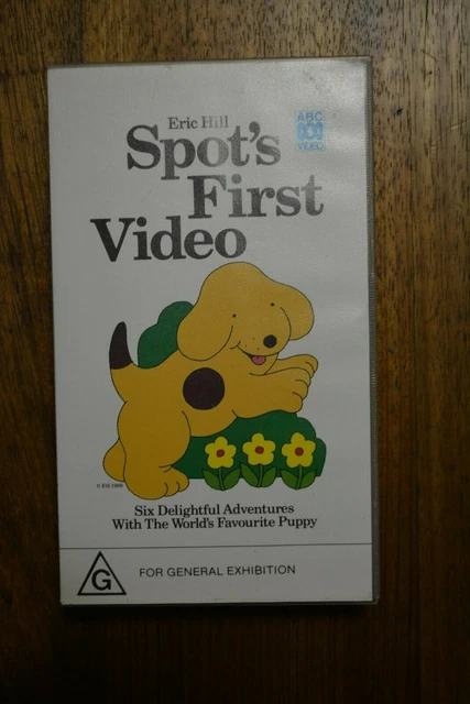 SPOTS FIRST VIDEO Vhs Eric Hill Abc Video $27.99 - PicClick AU