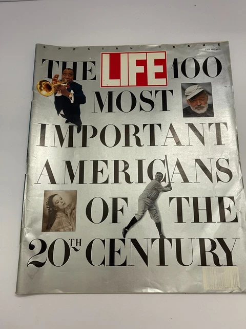 LIFE MAGAZINE - Special Issue - Fall 1990 - The 100 Most Important ...