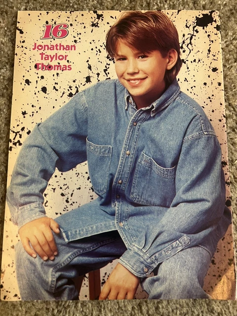 RARE YOUNG 90S JONATHAN TAYLOR THOMAS JTT ACTOR 16 Magazine Clippings ...