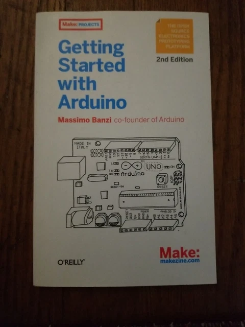 GETTING STARTED WITH Arduino by Massimo Banzi (2011, Trade Paperback ...
