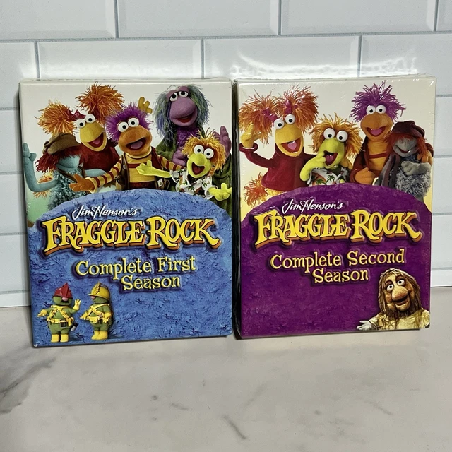 FRAGGLE ROCK JIM Henson DVD Lot Complete Season 1 Nice Condition Season ...