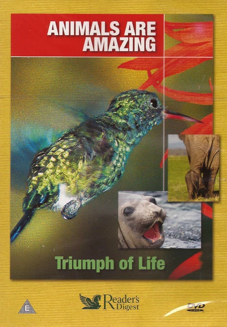 ANIMALS ARE AMAZING: TRIUMPH OF LIFE (Reader's Digest R2 DVD) (Sld) £3. ...
