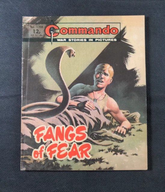 COMMANDO COMIC ISSUE Number 1398 Fangs Of Fear EUR 5,19 - PicClick IT