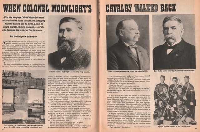 COLONEL THOMAS MOONLIGHT - When His Cavalry Walked Back £14.99 ...