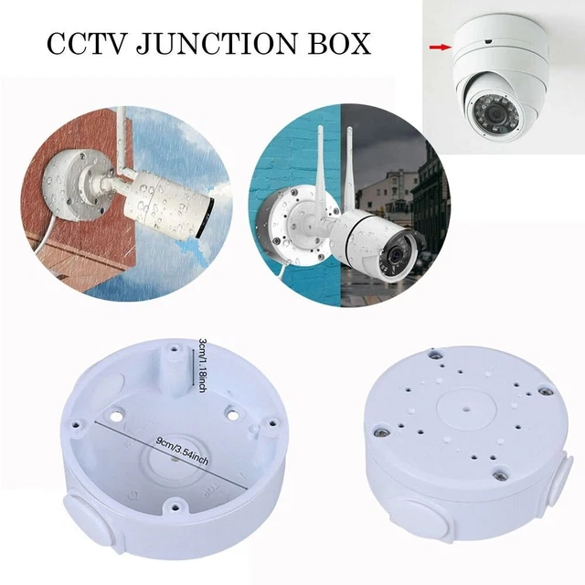 JUNCTION CABLE BOX CCTV Camera Junction Box Cable Deep Base ...
