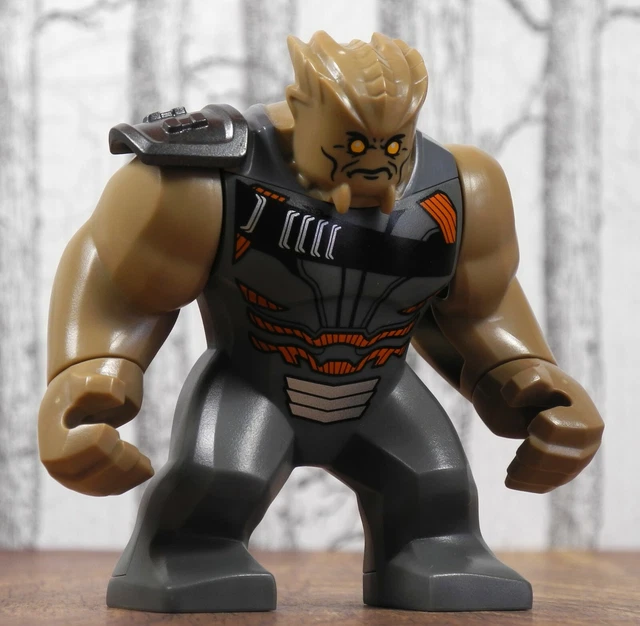 LEGO MARVEL 76108 Cull Obsidian Minifigure Big Fig - Infinity War Black ...