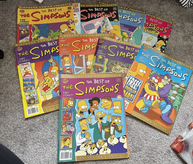 SIMPSONS COMICS THE Best Of The Simpsons Bongo Titan Magazines Bundle ...