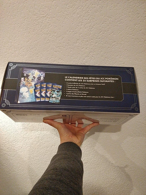 COFFRET POKEMON JCC Calendrier des Fêtes De L’avent Fra Neuf Scellé ...