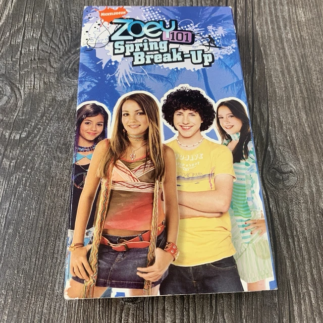 RARE ZOEY 101 Spring Break Up VHS Tape Nickelodeon HTF 2006 Late ...