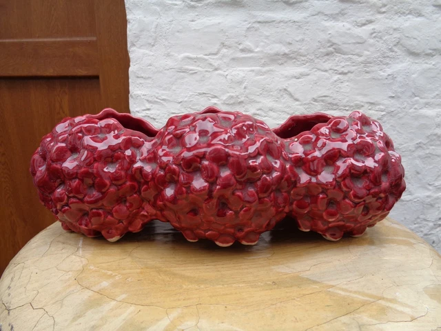 ANCIENNE JARDINIERE FLEURIE Rouge Lille Five N° 4709 EUR 25,00 ...