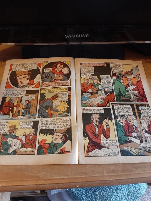 CHARLES DICKENS A Christmas Carol Comic A Classics Illustrated Comic ...