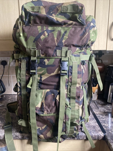 BRITISH ARMY PLCE DPM IRR BERGAN BERGEN 100L RUCKSACK Long back, £56.00 ...
