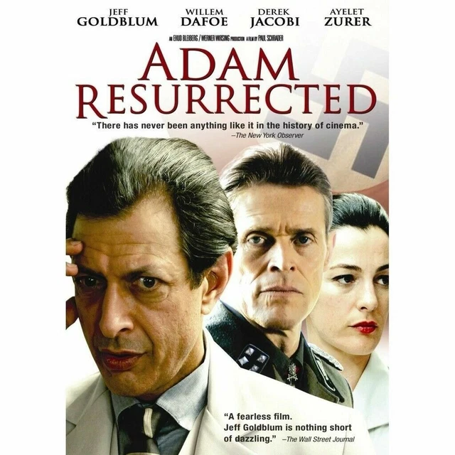 ADAM RESURRECTED DVD Jeff Goldblum, Willem Dafoe, Derek Jacobi - REGION ...