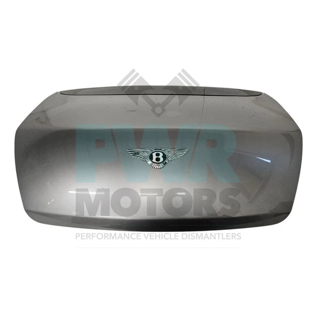 BENTLEY CONTINENTAL GT Bootlid Tailgate Boot Lid Grey Silver Tempest ...