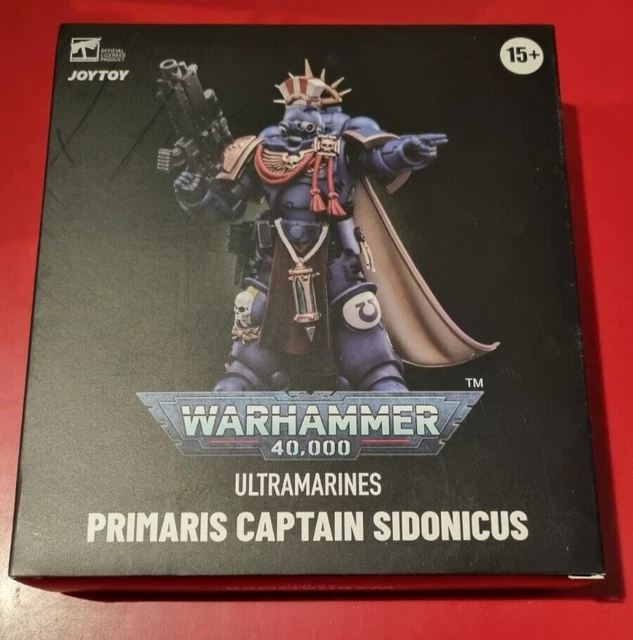 WARHAMMER 40K JOYTOY 1/18 scale Ultramarines Primaris Captain sidonicus ...