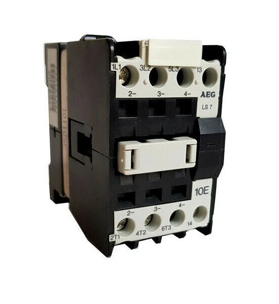 AEG SCHÜTZ LS7 10E Contactor 220V 50Hz E-Nr. 910-302-503-00 EUR 52,90 ...