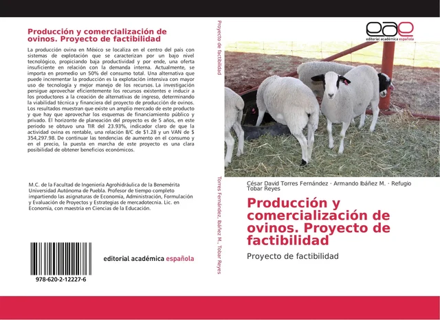 PRODUCCIÓN Y COMERCIALIZACIÓN de ovinos. Proyecto de factibilidad Taschenbuch EUR 33,95 ...