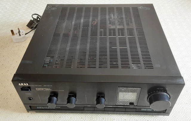 AKAI DIGITAL INTEGRATED Amplifier AM- M770. HiFi Separate. In full ...
