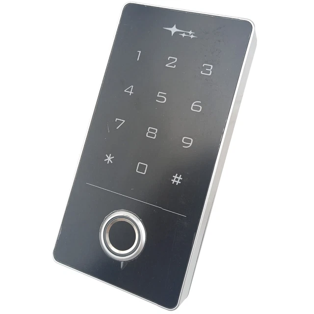 OUTDOOR FINGERPRINT DOOR Access Reader RFID Touch Keypad Gate Control ...