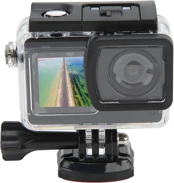 4K ULTRA HD Wifi Action Camera 20MP 20M Waterproof Dual Touch Screen ...