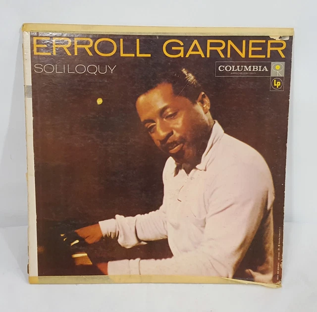 COLUMBIA RECORD CL 1060 Erroll Garner "Soliloquy" disque vinyle haute ...