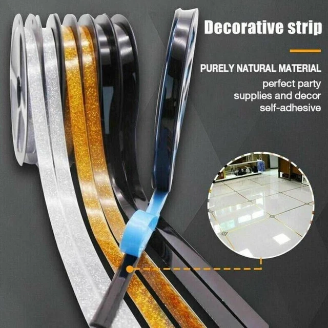 PVC BEAUTIFUL SEAM Tapes 6M Ceiling Edge Strips Bathroom EUR 10,78 ...