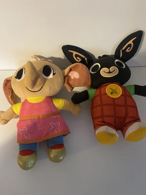CBEEBIES BING BUNNY And Sula Elephant Plush Soft Toy Bundle £5.99 ...
