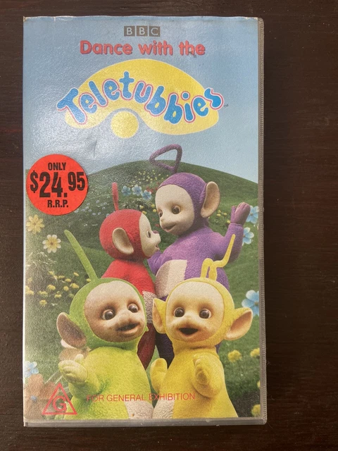 BBC DANCE WITH THE TELETUBBIES VHS Video Tape 1997 TV Series CHILDREN ...