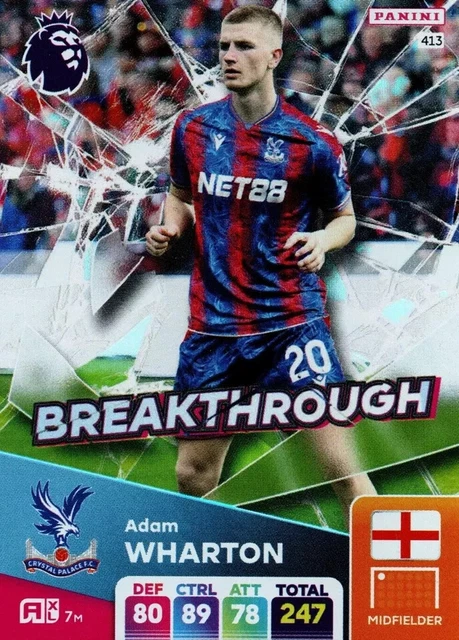 PANINI PREMIER LEAGUE Adrenalyn XL 2024/2025 Adam Wharton Breakthrough ...