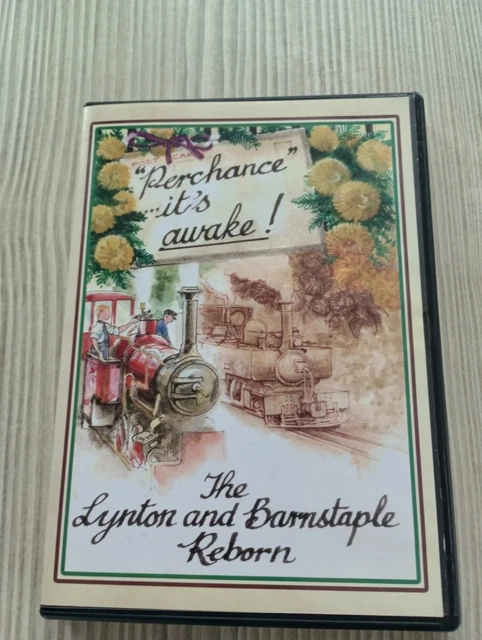 THE LYNTON AND BARNSTAPLE railway REBORN DVD "perchance its awake" £7. ...