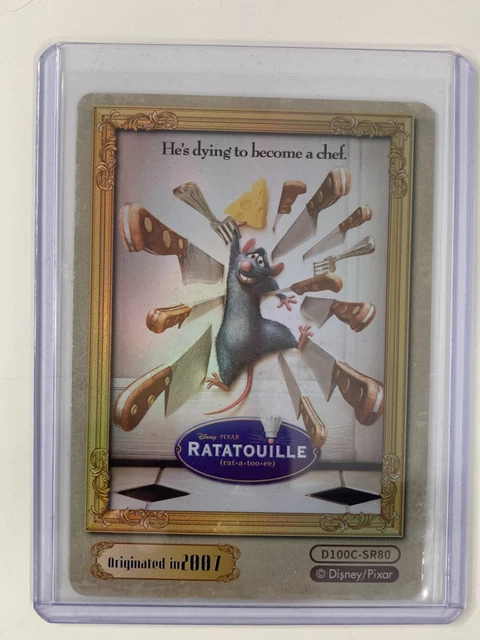 CARD FUN DISNEY 100 Carnival 2023 Ratatouille Insert . £0.99 - PicClick UK