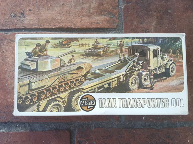 1/72 AIRFIX MAQUETTE " TANK TRANSPORTER " Made in England Complète EUR ...