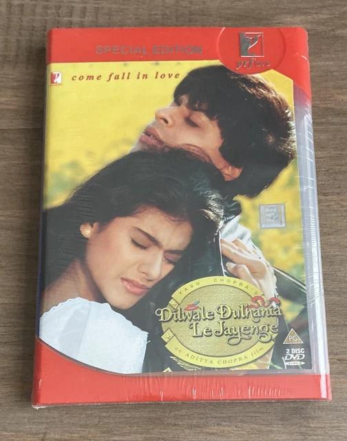 DILWALE DULHANIA LE Jayenge DVD - Shahrukh Khan Kajol - Bollywood Movie ...
